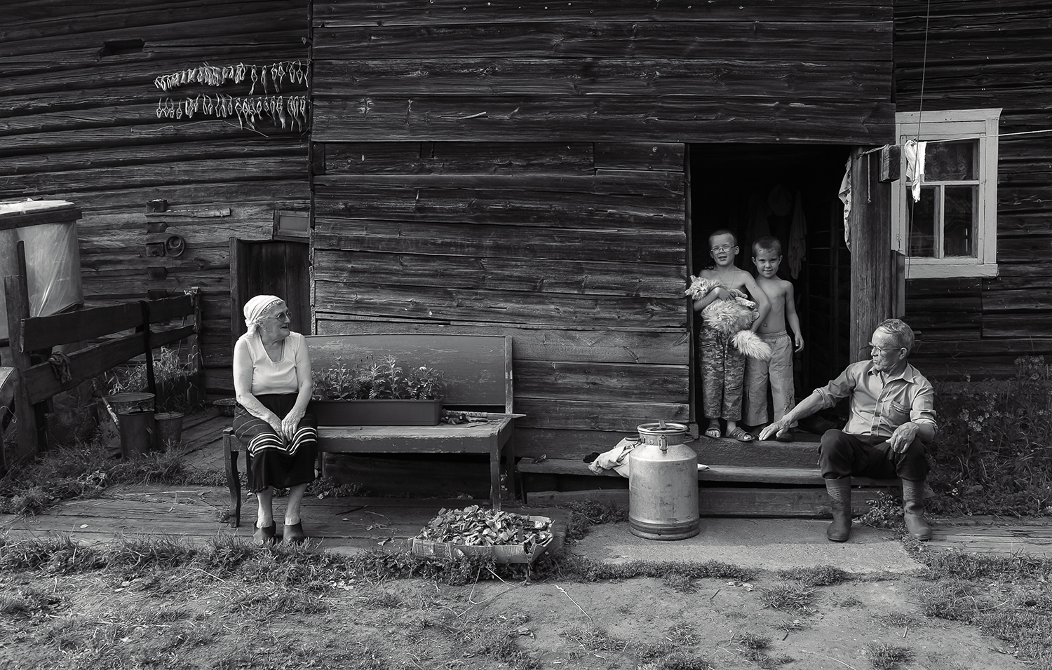 Sergei Kuisma — черно-белый документальный фотожурнализм из Лаhti
